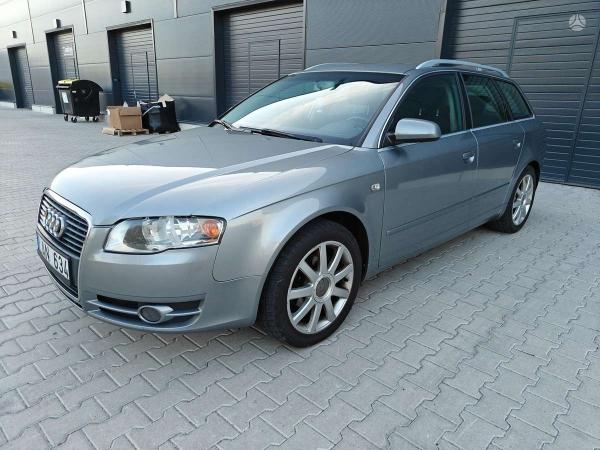 Grey Audi A4 2005 in Utena, with an engine capacity of 1.90 L and mileage of 300 thousand km for 2700 €, photo 1 on AUTOMOTO.COM.LV