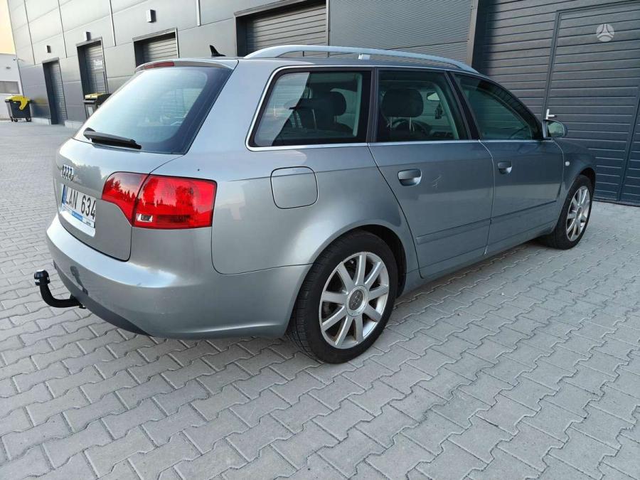 Grey Audi A4 2005 in Utena, with an engine capacity of 1.90 L and mileage of 300 thousand km for 2700 €, photo 6 on AUTOMOTO.COM.LV