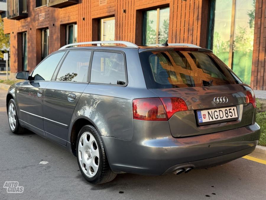 Grey Audi A4 2005 in Vilnius, with an engine capacity of 2.00 L and mileage of 406 thousand km for 1650 €, photo 4 on AUTOMOTO.COM.LV