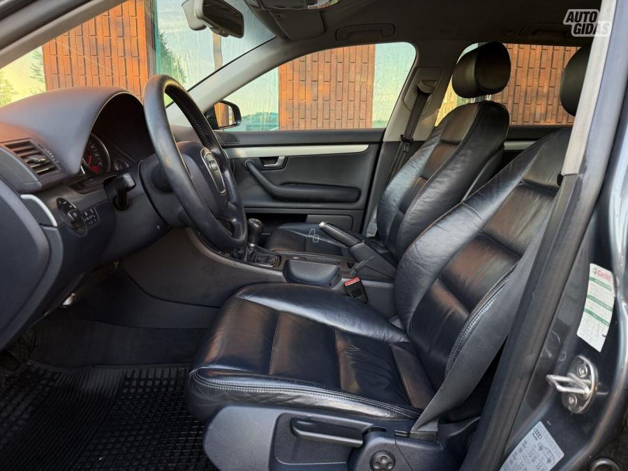 Grey Audi A4 2005 in Vilnius, with an engine capacity of 2.00 L and mileage of 406 thousand km for 1650 €, photo 9 on AUTOMOTO.COM.LV
