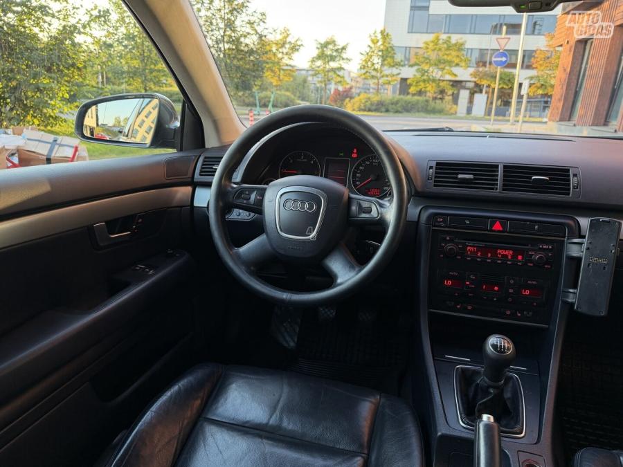 Grey Audi A4 2005 in Vilnius, with an engine capacity of 2.00 L and mileage of 406 thousand km for 1650 €, photo 12 on AUTOMOTO.COM.LV