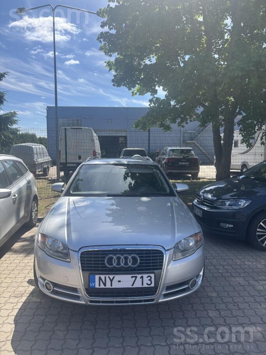 Pelēks Audi A4 2005 Rīga, ar dzinēja tilpumu 2.00 L un nobraukumu 381 tūkst. km par 2000 €, foto 1 vietnē AUTOMOTO.COM.LV