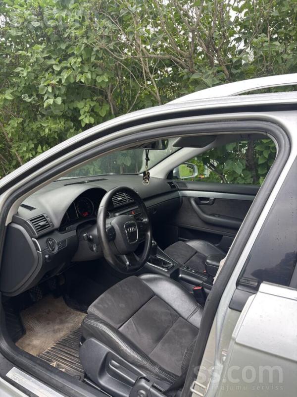 Pelēks Audi A4 2005 Rīga, ar dzinēja tilpumu 2.00 L un nobraukumu 381 tūkst. km par 2000 €, foto 7 vietnē AUTOMOTO.COM.LV