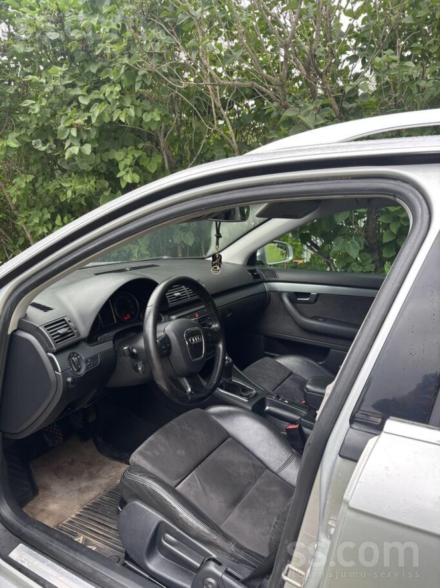Pelēks Audi A4 2005 Rīga, ar dzinēja tilpumu 2.00 L un nobraukumu 381 tūkst. km par 2000 €, foto 8 vietnē AUTOMOTO.COM.LV