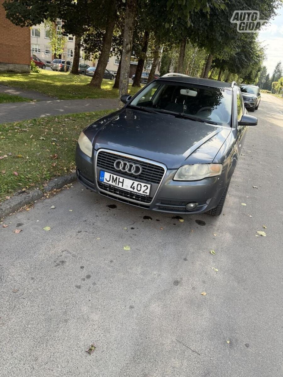 Pelēks Audi A4 2005 Viļņa, ar dzinēja tilpumu 1.90 L un nobraukumu 315 tūkst. km par 1700 €, foto 10 vietnē AUTOMOTO.COM.LV