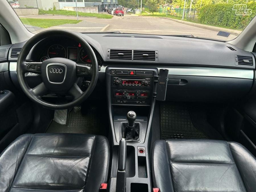 Grey Audi A4 2005 in Vilnius, with an engine capacity of 2.00 L and mileage of 406 thousand km for 1600 €, photo 6 on AUTOMOTO.COM.LV