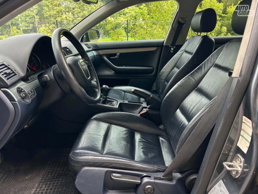 Grey Audi A4 2005 in Vilnius, with an engine capacity of 2.00 L and mileage of 406 thousand km for 1600 €, photo 9 on AUTOMOTO.COM.LV