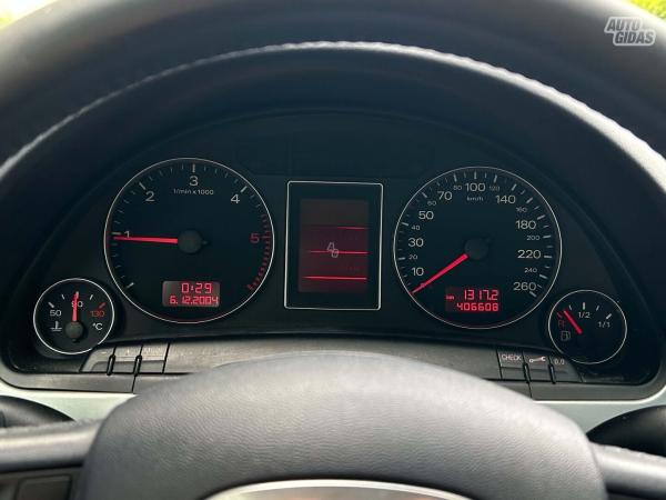 Grey Audi A4 2005 in Vilnius, with an engine capacity of 2.00 L and mileage of 406 thousand km for 1600 €, photo 11 on AUTOMOTO.COM.LV