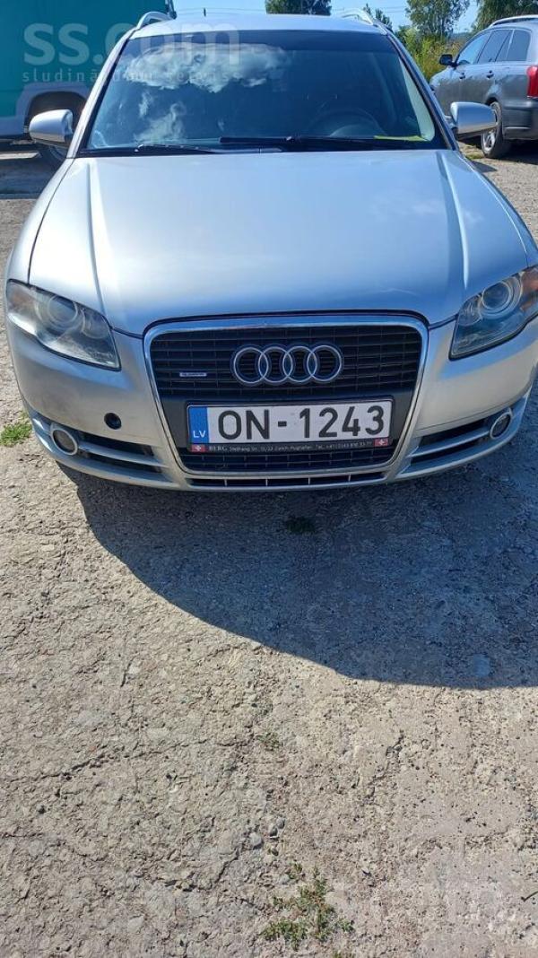 Grey Audi A4 2005 in Rezekne, with an engine capacity of 3.00 L and mileage of 436 thousand km for 3500 €, photo 1 on AUTOMOTO.COM.LV
