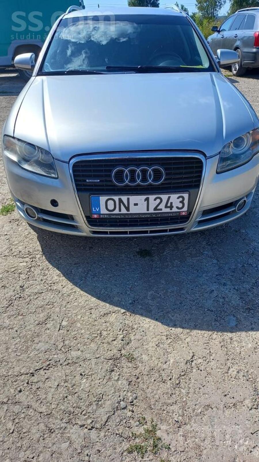 Pelēks Audi A4 2005 Rēzekne, ar dzinēja tilpumu 3.00 L un nobraukumu 436 tūkst. km par 3500 €, foto 1 vietnē AUTOMOTO.COM.LV