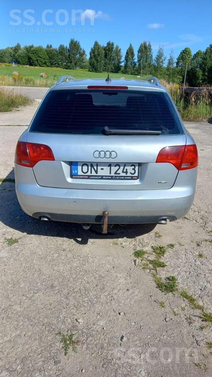 Pelēks Audi A4 2005 Rēzekne, ar dzinēja tilpumu 3.00 L un nobraukumu 436 tūkst. km par 3500 €, foto 4 vietnē AUTOMOTO.COM.LV