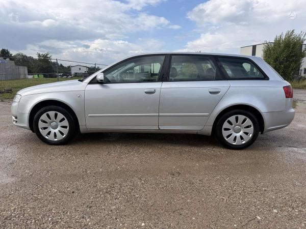 Grey Audi A4 2005 in Kaunas, with an engine capacity of 1.90 L and mileage of 215 thousand km for 2650 €, photo 4 on AUTOMOTO.COM.LV