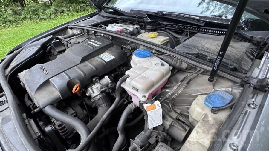 Pelēks Audi A4 2005 Rīga, ar dzinēja tilpumu 2.00 L un nobraukumu 365 tūkst. km par 3000 €, foto 9 vietnē AUTOMOTO.COM.LV