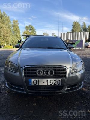 Grey Audi A4 2005 in Gulbene, with an engine capacity of 2.00 L and mileage of 327 thousand km for 1950 €, photo  on AUTOMOTO.COM.LV