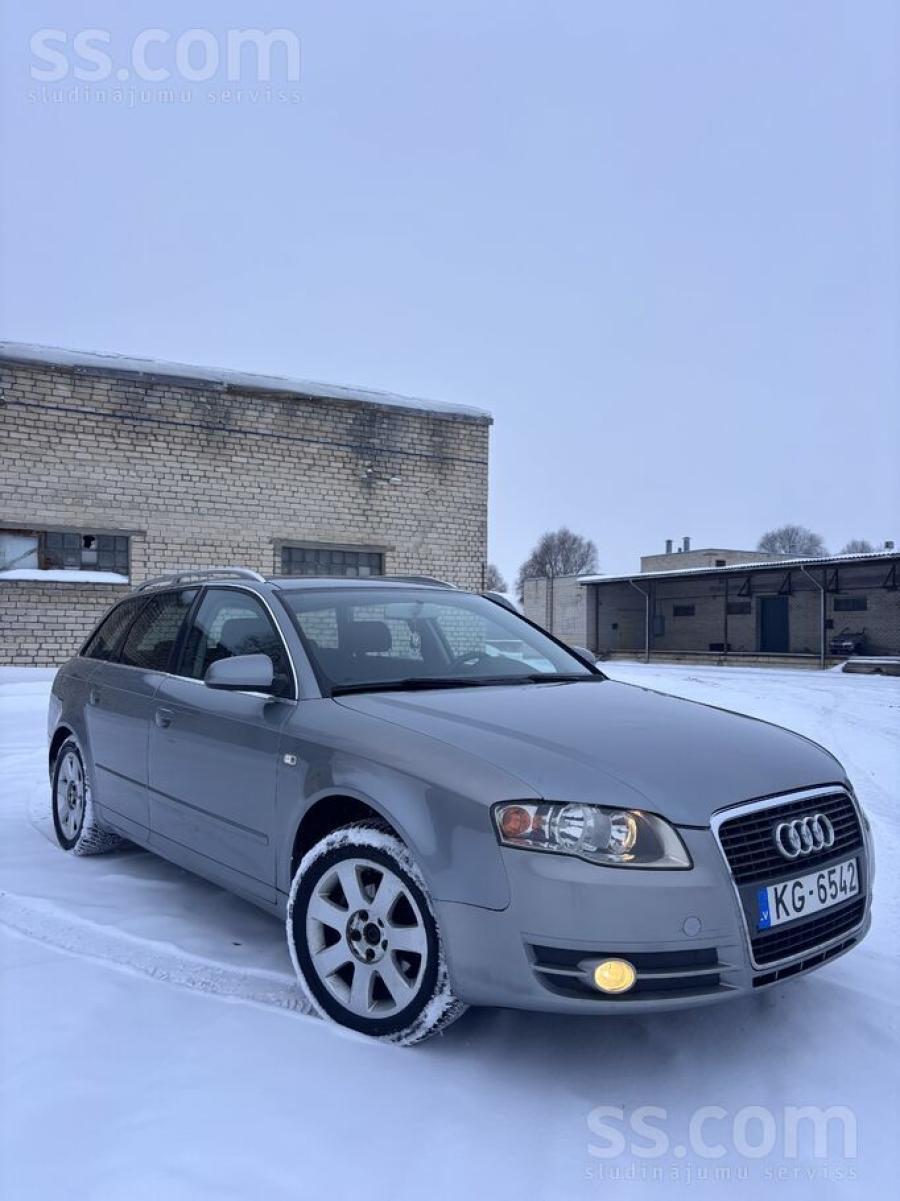Grey Audi A4 2005 in Bauska, with an engine capacity of 2.00 L and mileage of 394 thousand km for 2490 €, photo 1 on AUTOMOTO.COM.LV