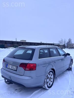 Grey Audi A4 2005 in Bauska, with an engine capacity of 2.00 L and mileage of 394 thousand km for 2490 €, photo 4 on AUTOMOTO.COM.LV
