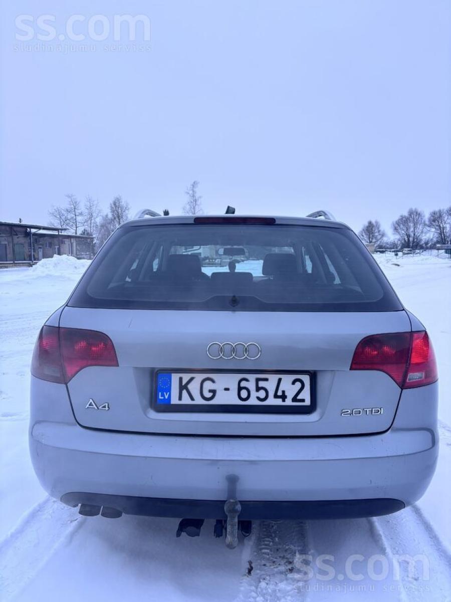Grey Audi A4 2005 in Bauska, with an engine capacity of 2.00 L and mileage of 394 thousand km for 2490 €, photo 5 on AUTOMOTO.COM.LV