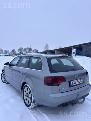 Grey Audi A4 2005 in Bauska, with an engine capacity of 2.00 L and mileage of 394 thousand km for 2490 €, photo 6 on AUTOMOTO.COM.LV