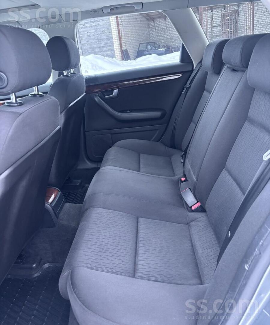 Grey Audi A4 2005 in Bauska, with an engine capacity of 2.00 L and mileage of 394 thousand km for 2490 €, photo 15 on AUTOMOTO.COM.LV