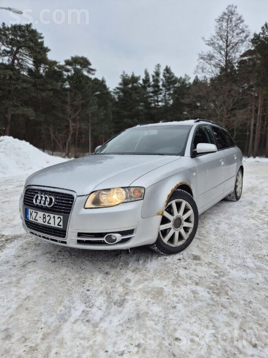 Pelēks Audi A4 2005 Ventspils, ar dzinēja tilpumu 2.00 L un nobraukumu 450 tūkst. km par 1200 €, foto 3 vietnē AUTOMOTO.COM.LV