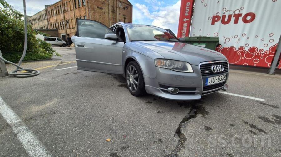 Pelēks Audi A4 2005 Rīga, ar dzinēja tilpumu 2.00 L un nobraukumu 461 tūkst. km par 2300 €, foto 1 vietnē AUTOMOTO.COM.LV