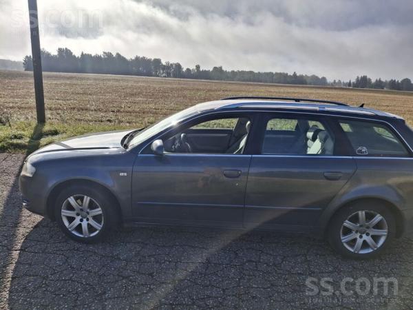 Grey Audi A4 2005 in Valmiera, with an engine capacity of 2.00 L and mileage of 360 thousand km for 2600 €, photo 4 on AUTOMOTO.COM.LV
