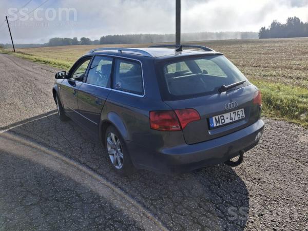 Grey Audi A4 2005 in Valmiera, with an engine capacity of 2.00 L and mileage of 360 thousand km for 2600 €, photo 5 on AUTOMOTO.COM.LV