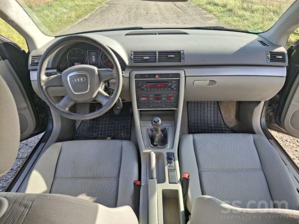 Grey Audi A4 2005 in Valmiera, with an engine capacity of 2.00 L and mileage of 360 thousand km for 2600 €, photo 11 on AUTOMOTO.COM.LV