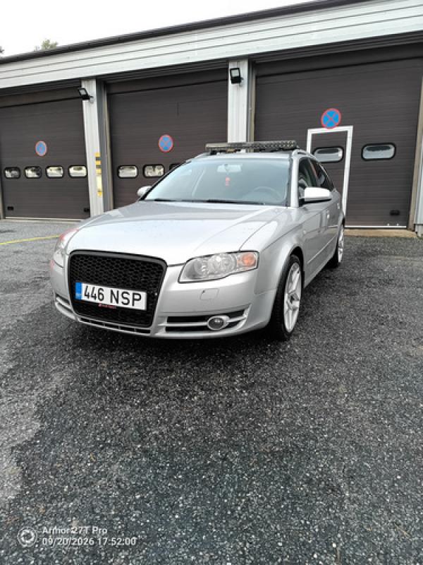 Grey Audi A4 2005 in Rapina, with an engine capacity of 1.80 L and mileage of 326 thousand km for 5490 €, photo 1 on AUTOMOTO.COM.LV