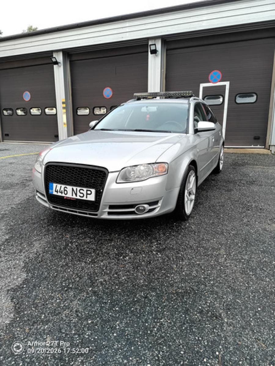 Grey Audi A4 2005 in Rapina, with an engine capacity of 1.80 L and mileage of 326 thousand km for 5490 €, photo 1 on AUTOMOTO.COM.LV