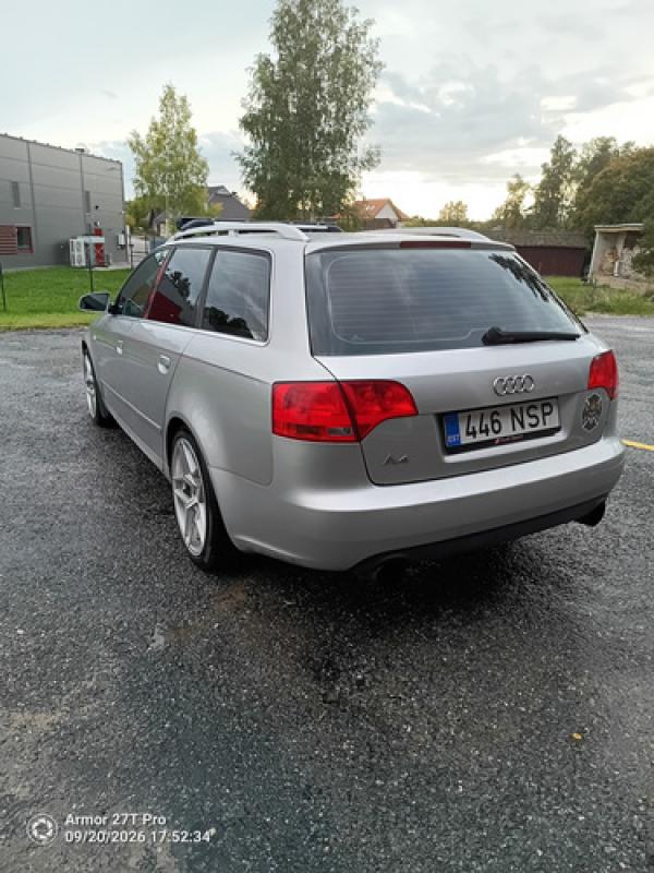 Grey Audi A4 2005 in Rapina, with an engine capacity of 1.80 L and mileage of 326 thousand km for 5490 €, photo 3 on AUTOMOTO.COM.LV