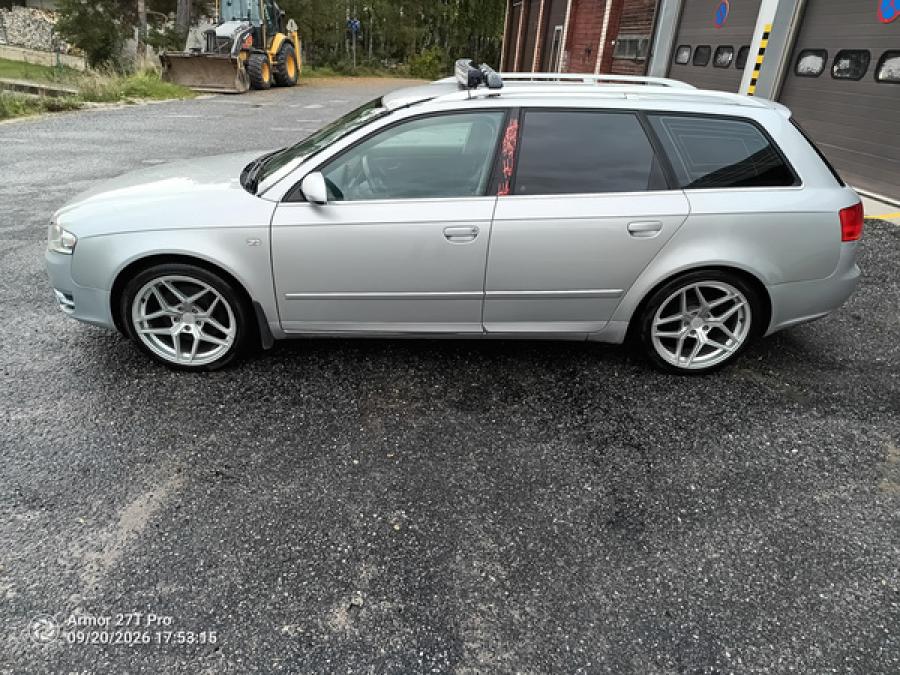 Grey Audi A4 2005 in Rapina, with an engine capacity of 1.80 L and mileage of 326 thousand km for 5490 €, photo 5 on AUTOMOTO.COM.LV