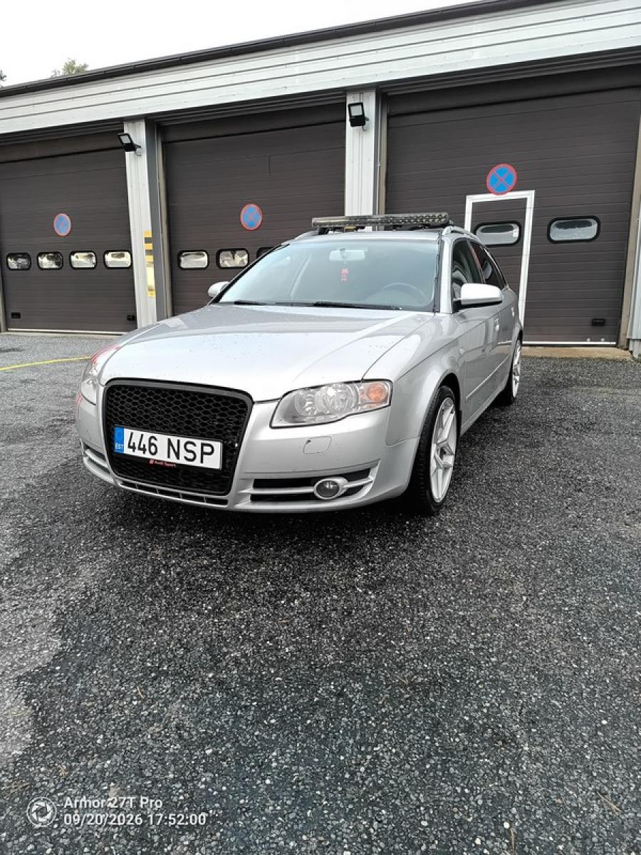 Grey Audi A4 2005 in Rapina, with an engine capacity of 1.80 L and mileage of 326 thousand km for 5490 €, photo 10 on AUTOMOTO.COM.LV