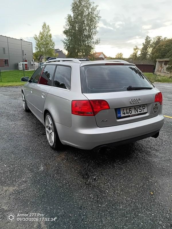 Grey Audi A4 2005 in Rapina, with an engine capacity of 1.80 L and mileage of 326 thousand km for 5490 €, photo 11 on AUTOMOTO.COM.LV