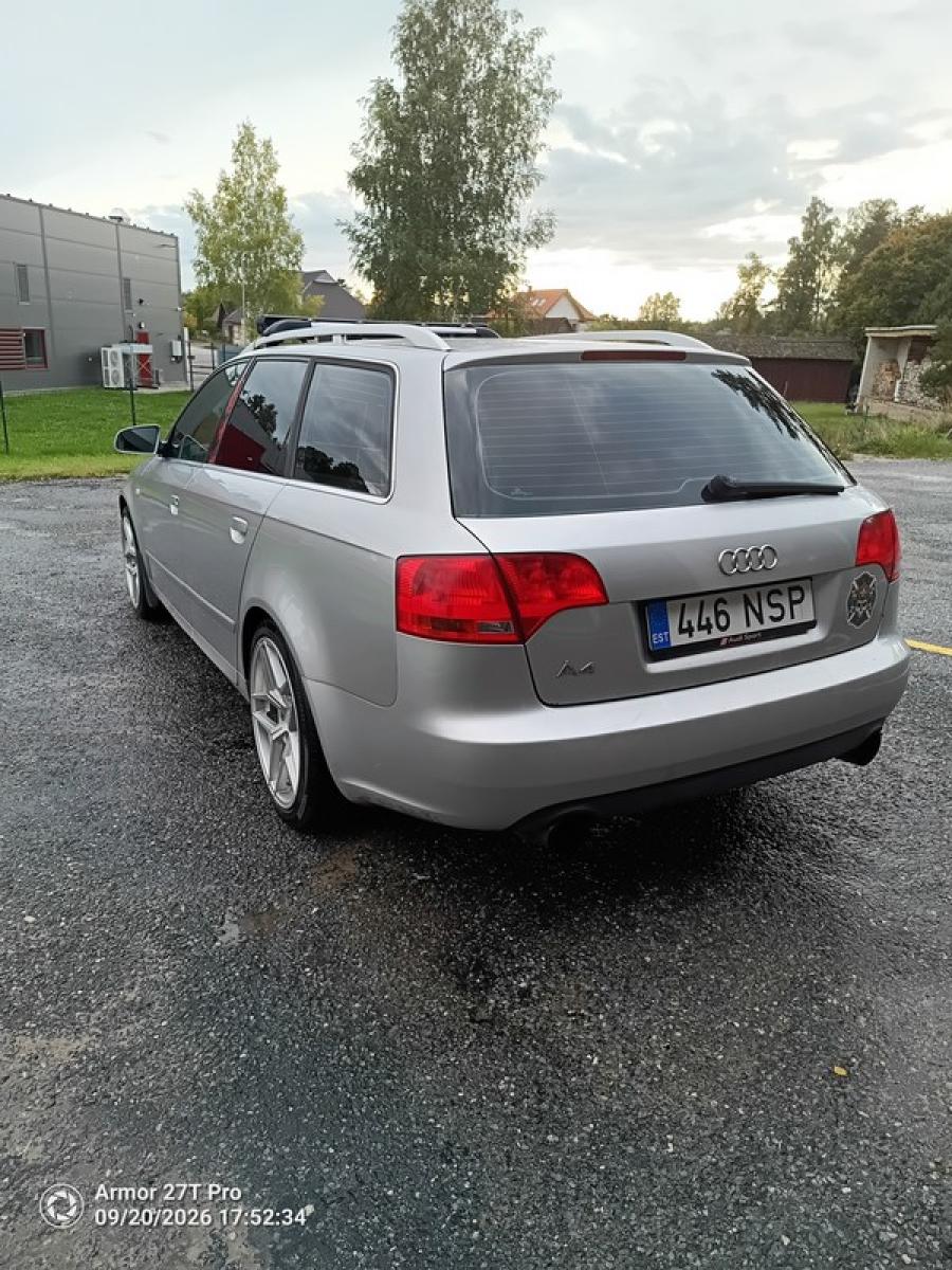 Grey Audi A4 2005 in Rapina, with an engine capacity of 1.80 L and mileage of 326 thousand km for 5490 €, photo 11 on AUTOMOTO.COM.LV