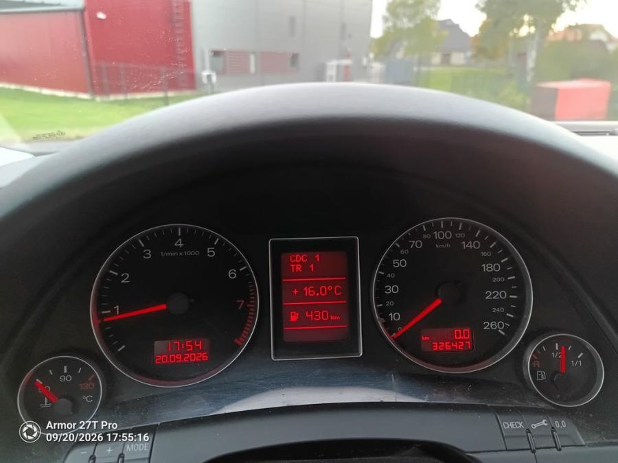 Grey Audi A4 2005 in Rapina, with an engine capacity of 1.80 L and mileage of 326 thousand km for 5490 €, photo 17 on AUTOMOTO.COM.LV