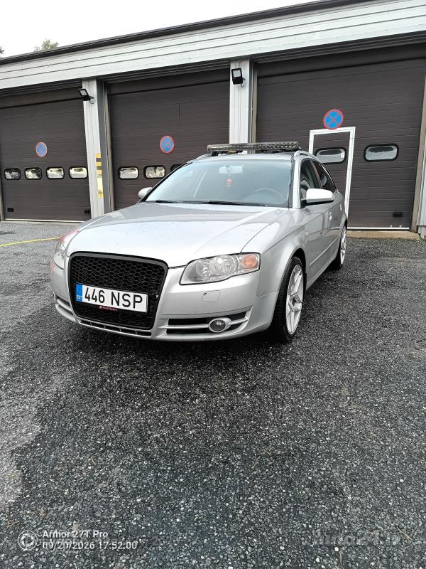 Pelēks Audi A4 2005 Tallina, ar dzinēja tilpumu 1.80 L un nobraukumu 326 tūkst. km par 5490 €, foto 1 vietnē AUTOMOTO.COM.LV