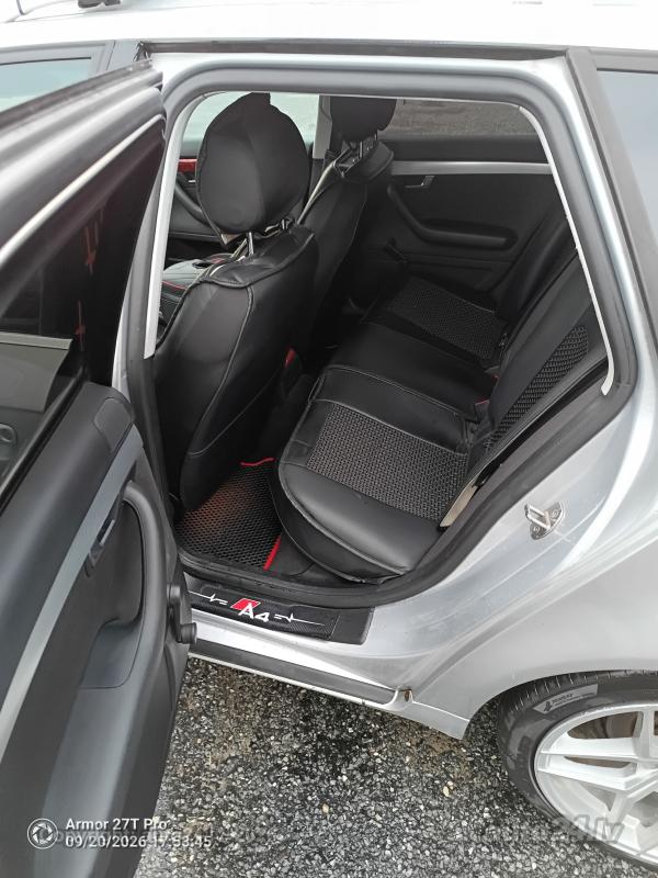 Pelēks Audi A4 2005 Tallina, ar dzinēja tilpumu 1.80 L un nobraukumu 326 tūkst. km par 5490 €, foto 6 vietnē AUTOMOTO.COM.LV