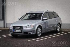 Grey Audi A4 2005 in Riga, with an engine capacity of 2.00 L and mileage of 290 thousand km for 1490 €, photo  on AUTOMOTO.COM.LV