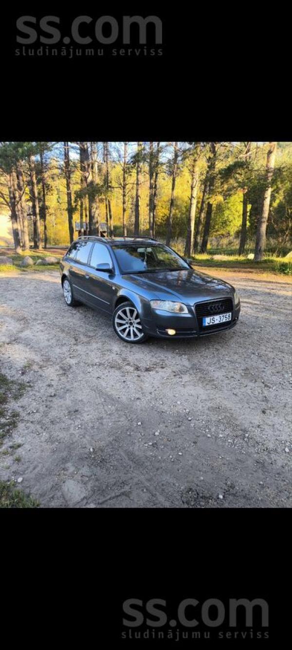 Pelēks Audi A4 2005 Rēzekne, ar dzinēja tilpumu 1.90 L un nobraukumu 384 tūkst. km par 2300 €, foto 1 vietnē AUTOMOTO.COM.LV