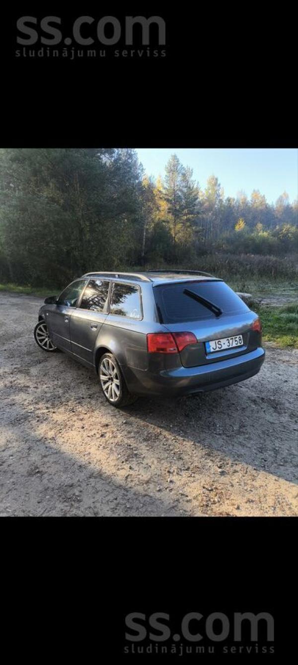 Pelēks Audi A4 2005 Rēzekne, ar dzinēja tilpumu 1.90 L un nobraukumu 384 tūkst. km par 2300 €, foto 4 vietnē AUTOMOTO.COM.LV