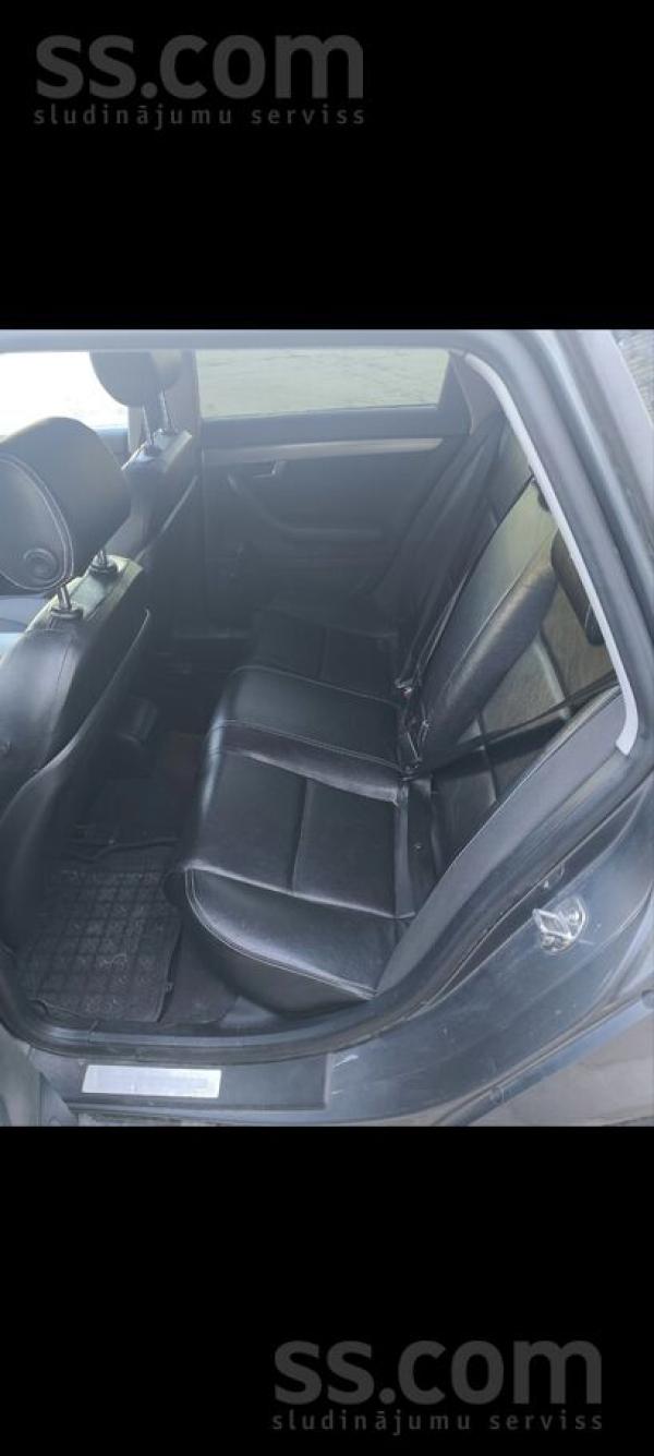 Pelēks Audi A4 2005 Rēzekne, ar dzinēja tilpumu 1.90 L un nobraukumu 384 tūkst. km par 2300 €, foto 7 vietnē AUTOMOTO.COM.LV