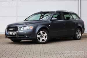 Pelēks Audi A4 2005 Rīga, ar dzinēja tilpumu 1.90 L un nobraukumu 431 tūkst. km par 1995 €, foto  vietnē AUTOMOTO.COM.LV