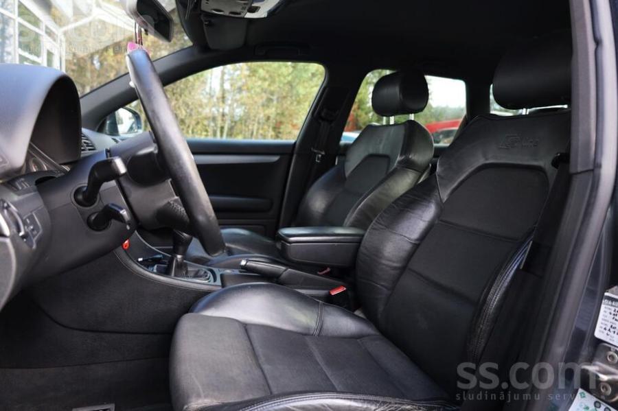 Grey Audi A4 2005 in Riga, with an engine capacity of 1.90 L and mileage of 431 thousand km for 1995 €, photo 9 on AUTOMOTO.COM.LV