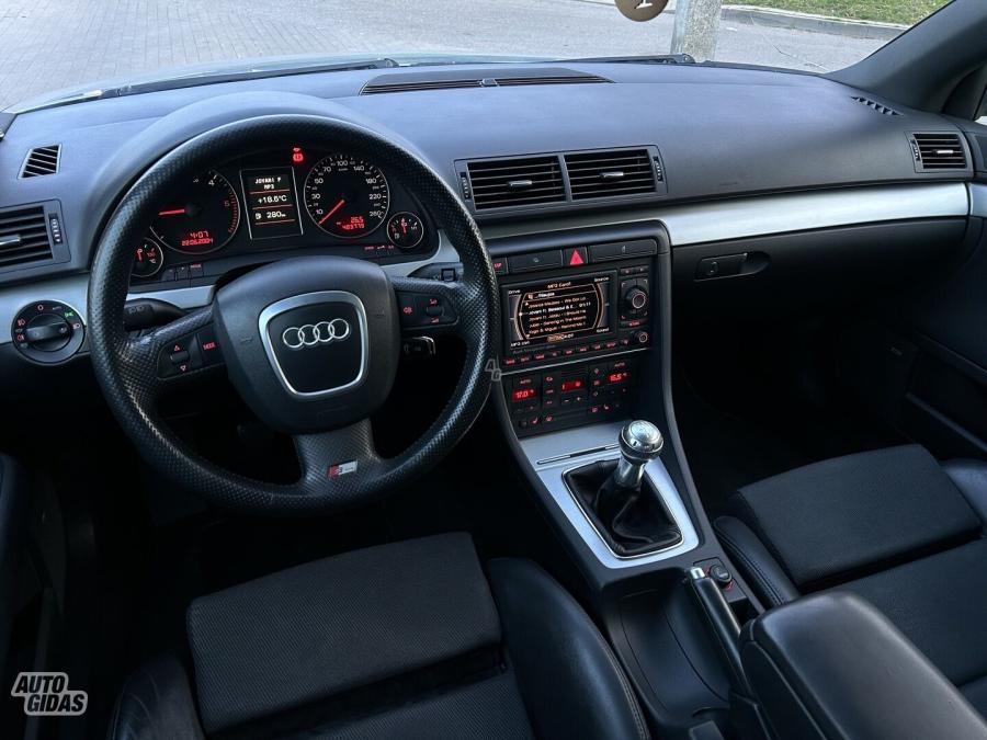 Pelēks Audi A4 2005 Viļņa, ar dzinēja tilpumu 2.50 L un nobraukumu 483 tūkst. km par 1550 €, foto 25 vietnē AUTOMOTO.COM.LV