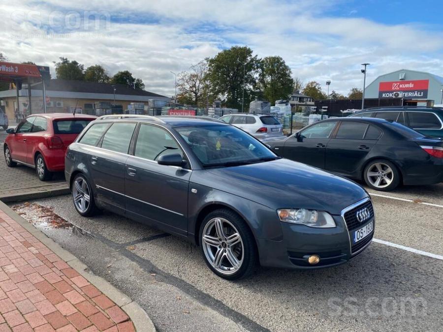 Grey Audi A4 2005 in Riga, with an engine capacity of 2.00 L and mileage of 290 thousand km for 2490 €, photo 1 on AUTOMOTO.COM.LV