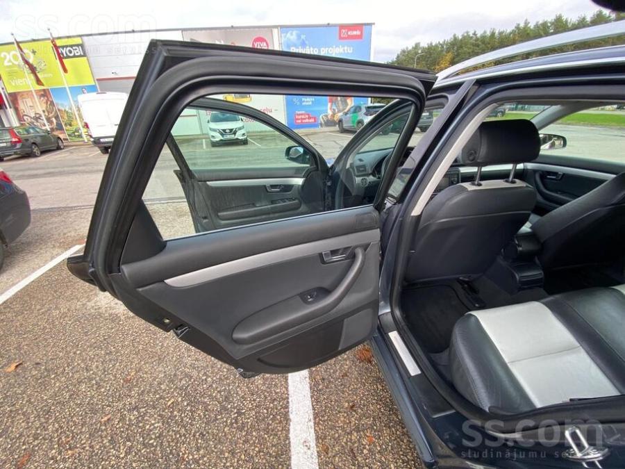 Grey Audi A4 2005 in Riga, with an engine capacity of 2.00 L and mileage of 290 thousand km for 2490 €, photo 12 on AUTOMOTO.COM.LV