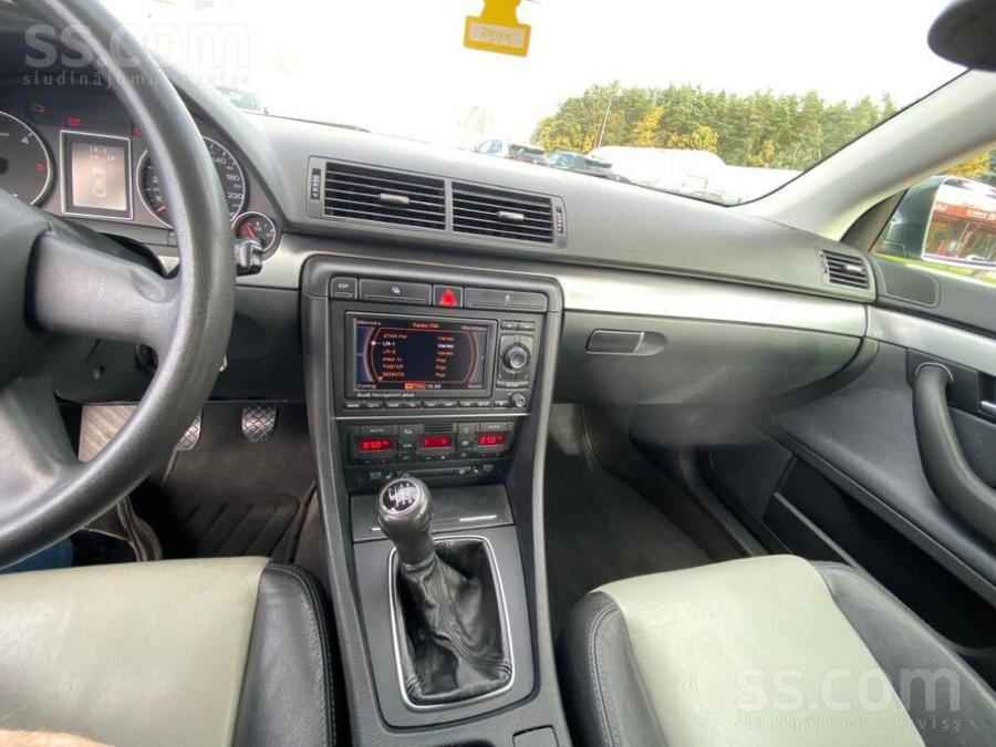 Grey Audi A4 2005 in Riga, with an engine capacity of 2.00 L and mileage of 290 thousand km for 2490 €, photo 15 on AUTOMOTO.COM.LV