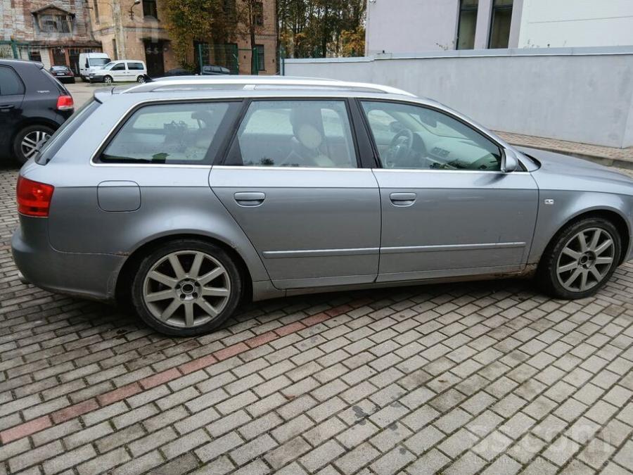 Серый Ауди А4 2005 в Рига, объемом двигателя 2.00 л и пробегом 0 тыс. км за 2200 €, фото 5 на AUTOMOTO.COM.LV