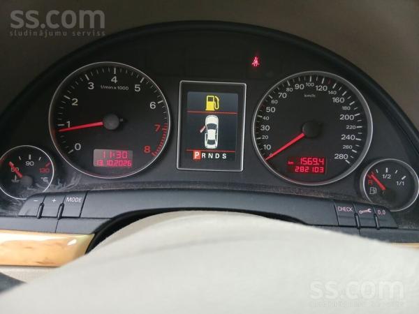 Audi A4 2005 Rīga vietnē Pelēks Audi A4 2005 Rīga, ar dzinēja tilpumu 2.00 L un nobraukumu 0 tūkst. km par 2200 €, foto 7 vietnē AUTOMOTO.COM.LV